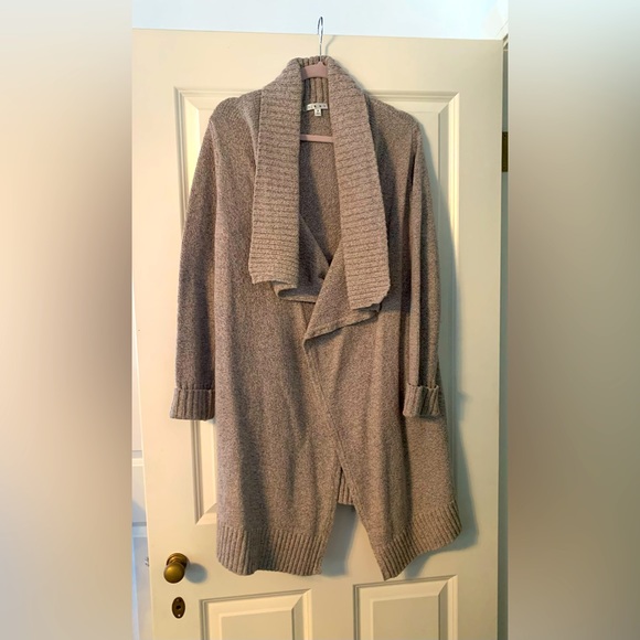 CAbi | Sweaters | Cabi Tan Oversized Cardigan | Poshmark
